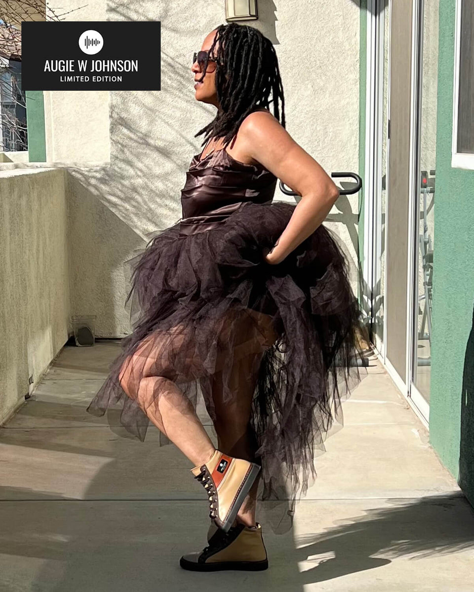 AUGIE W JOHNSON by Tishema Cromwell – The Shoe Circle